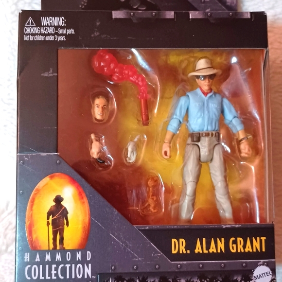 Mattel | Toys | Jurassic Park Hammond Collection Dr Alan Grant Action ...